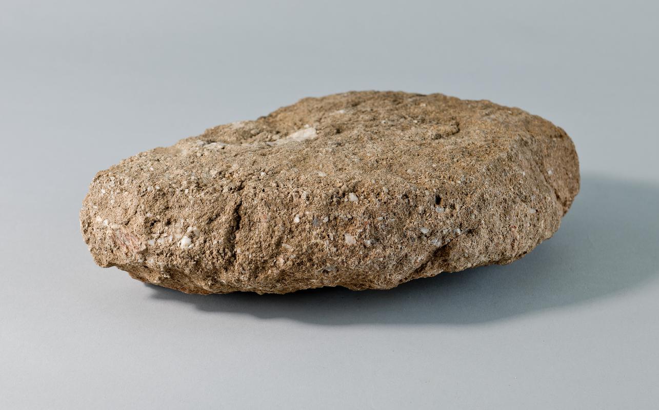 Early Medieval stone quern - Collections Online