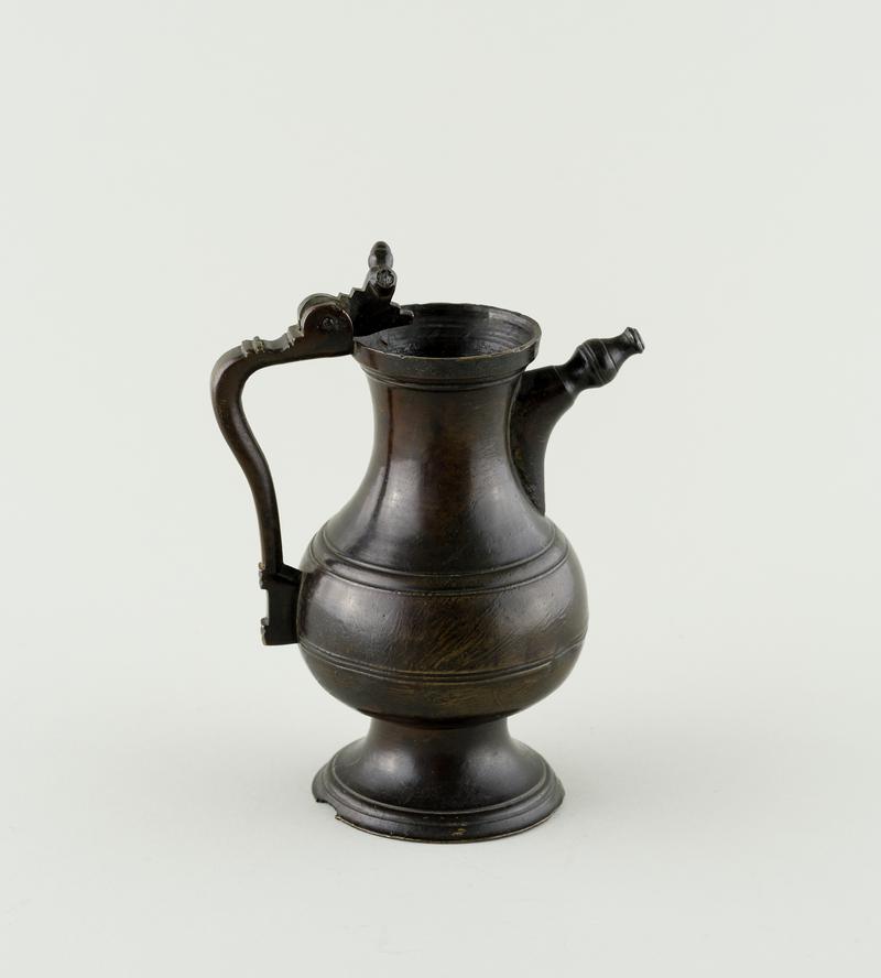 Post-Medieval copper alloy ewer - Collections Online