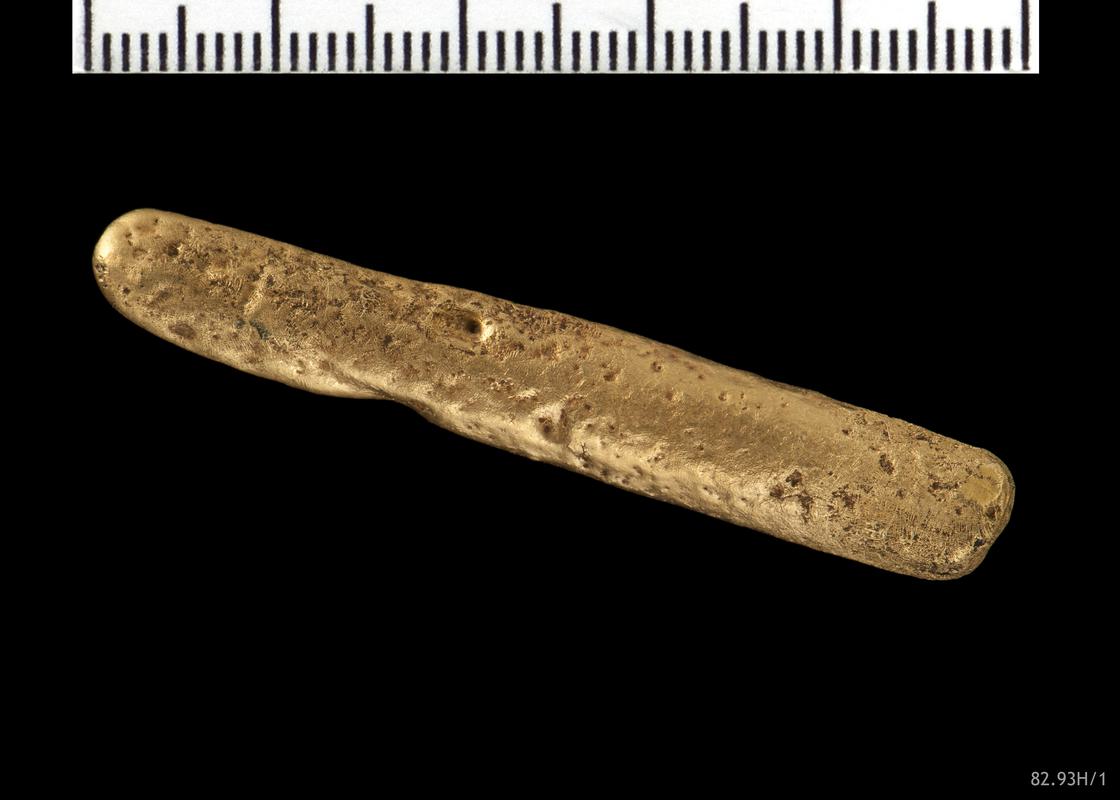 Bronze Age gold ingot - Collections Online