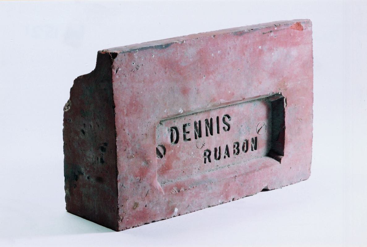 Dennis Ruabon, brick - Collections Online