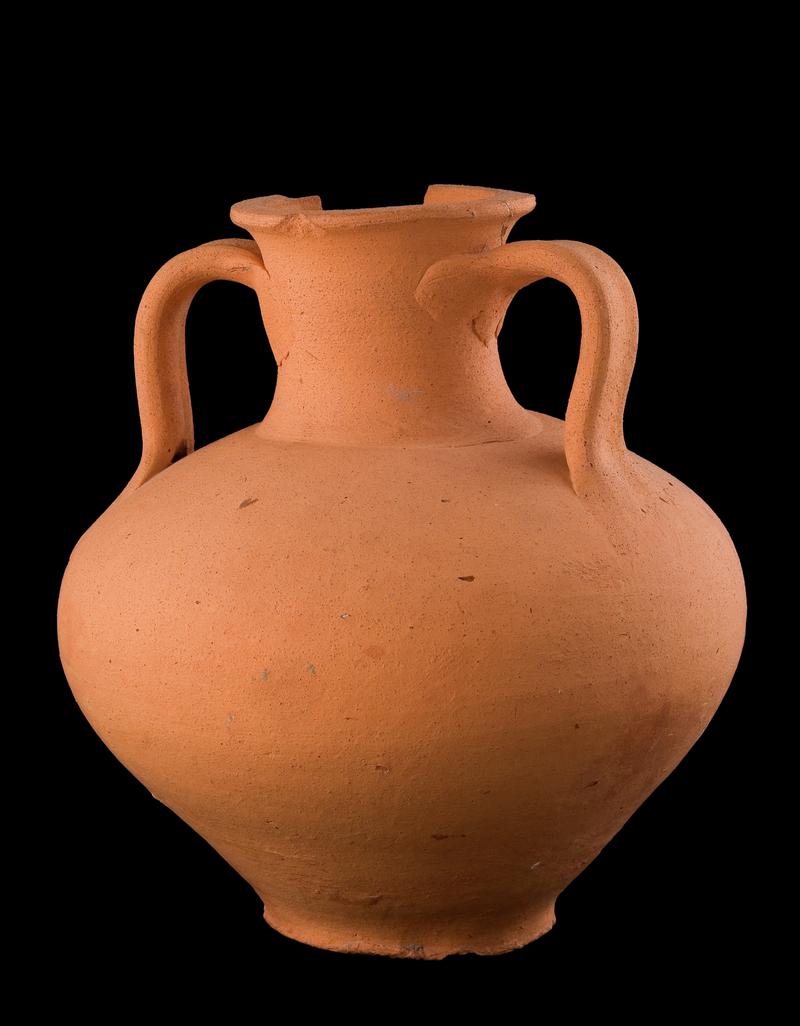 Roman pottery flagon - Collections Online
