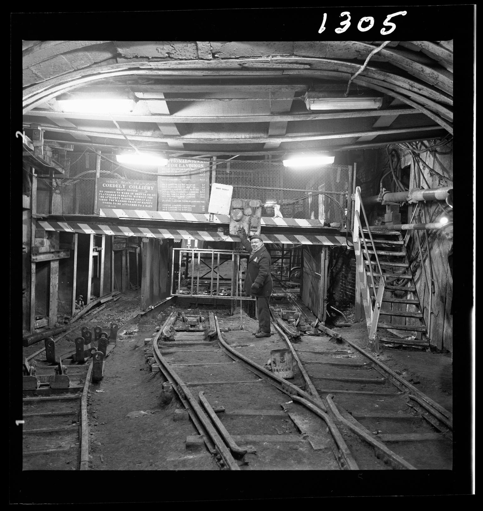 Coedely Colliery, film negative - Collections Online