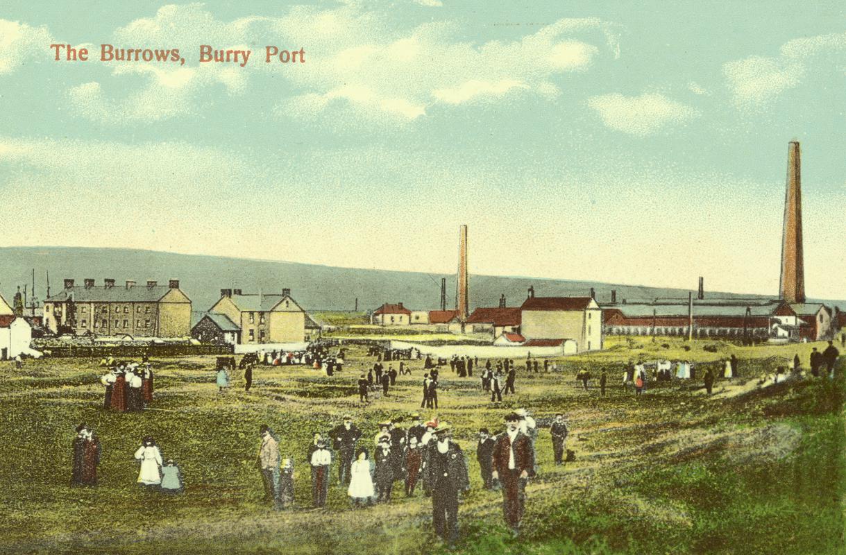 The Burrows, Burry Port (postcard) - Collections Online