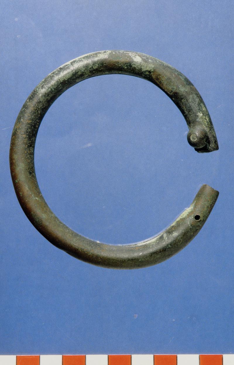 Late Iron Age copper alloy rein ring - Collections Online
