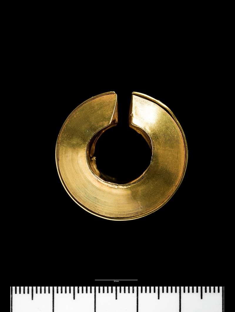 Late Bronze Age gold penannular lock ring - Collections Online | Museum ...