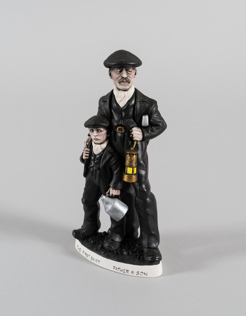 The First Shift. Father & Son (sculpture) - Collections Online