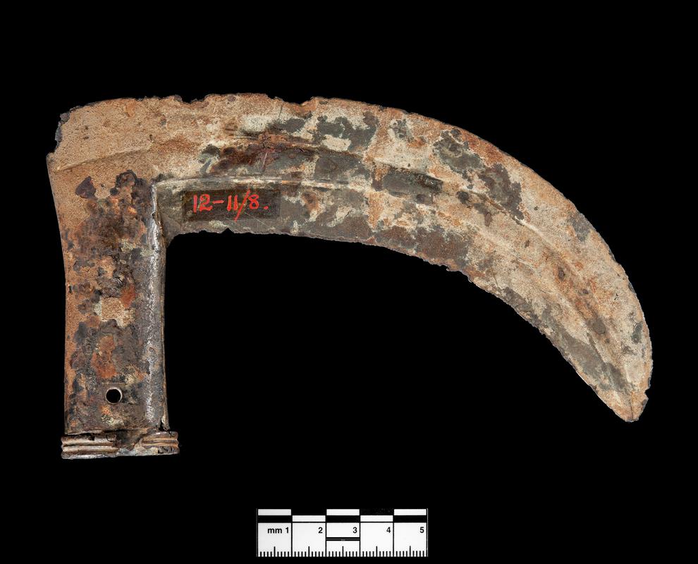 Late Bronze Age / Early Iron Age iron sickle - Collections Online ...