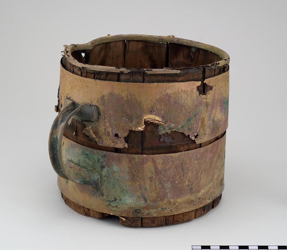 Late Iron Age / Roman wooden tankard - Collections Online | Museum Wales