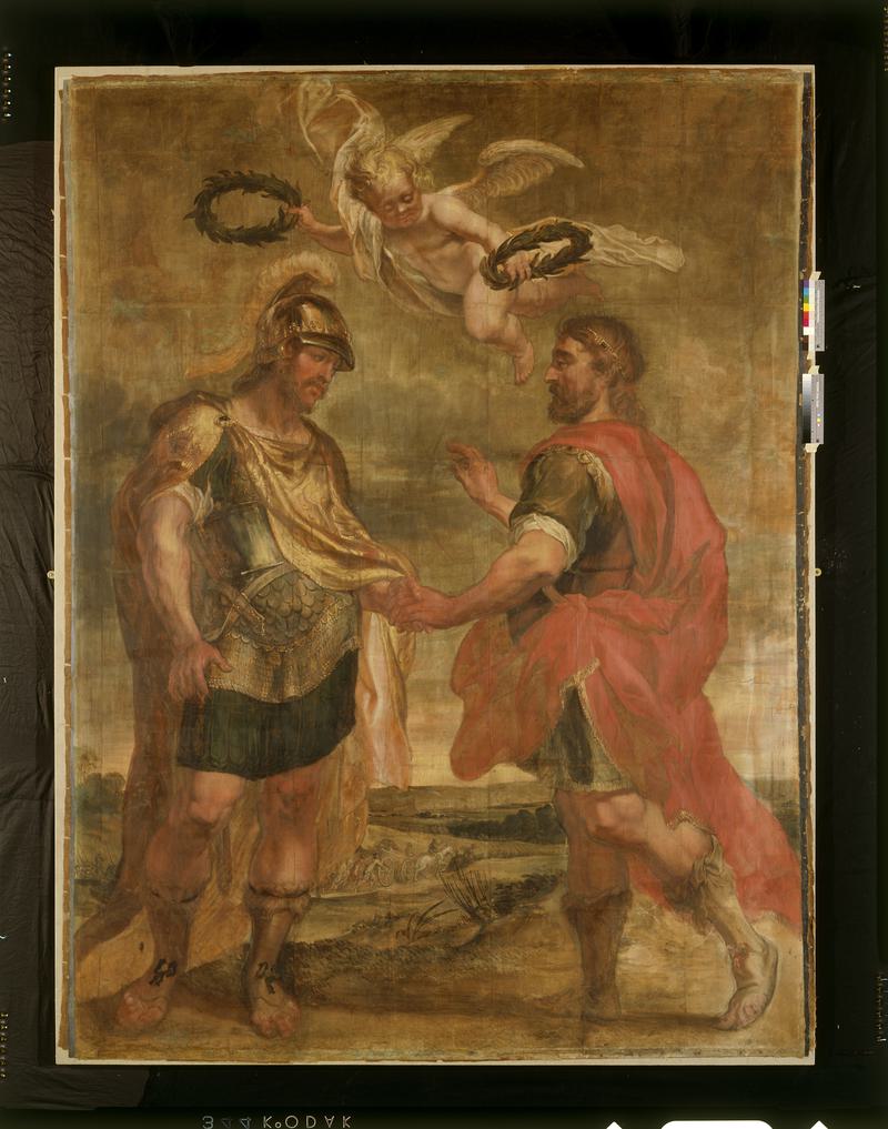 Romulus and Titus Tatius - Collections Online