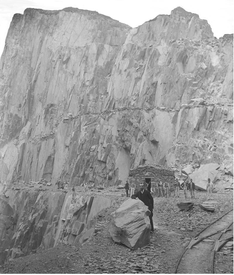 Dinorwig slate quarry, photograph - Collections Online