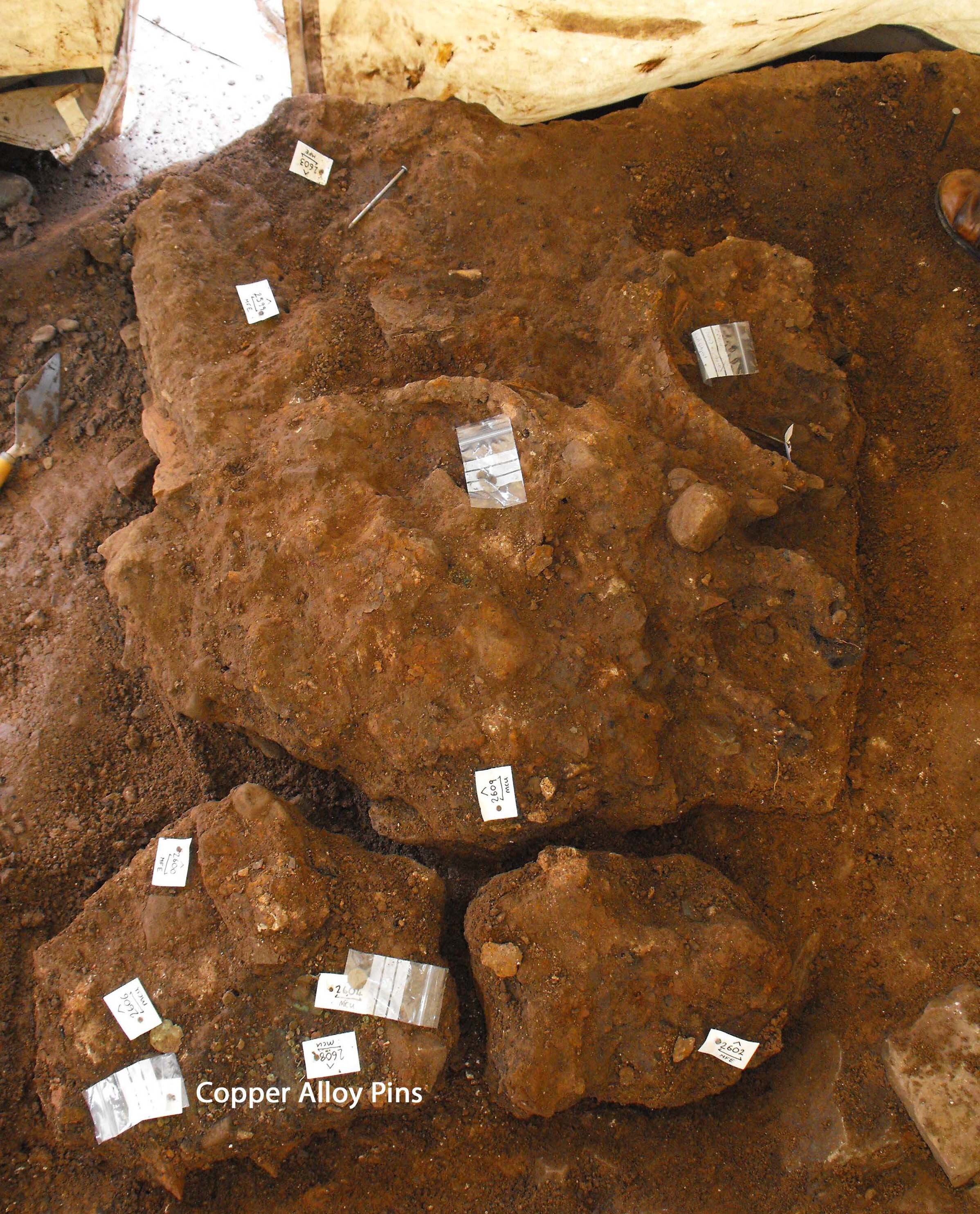 Excavation of Roman Armour from Caerleon | National Museum Wales