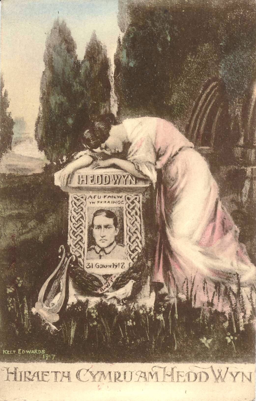 Welsh bard falls in the battle fields of Flanders | Museum Wales