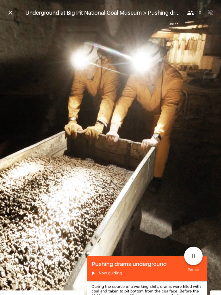 Big Pit Google Expeditions tour