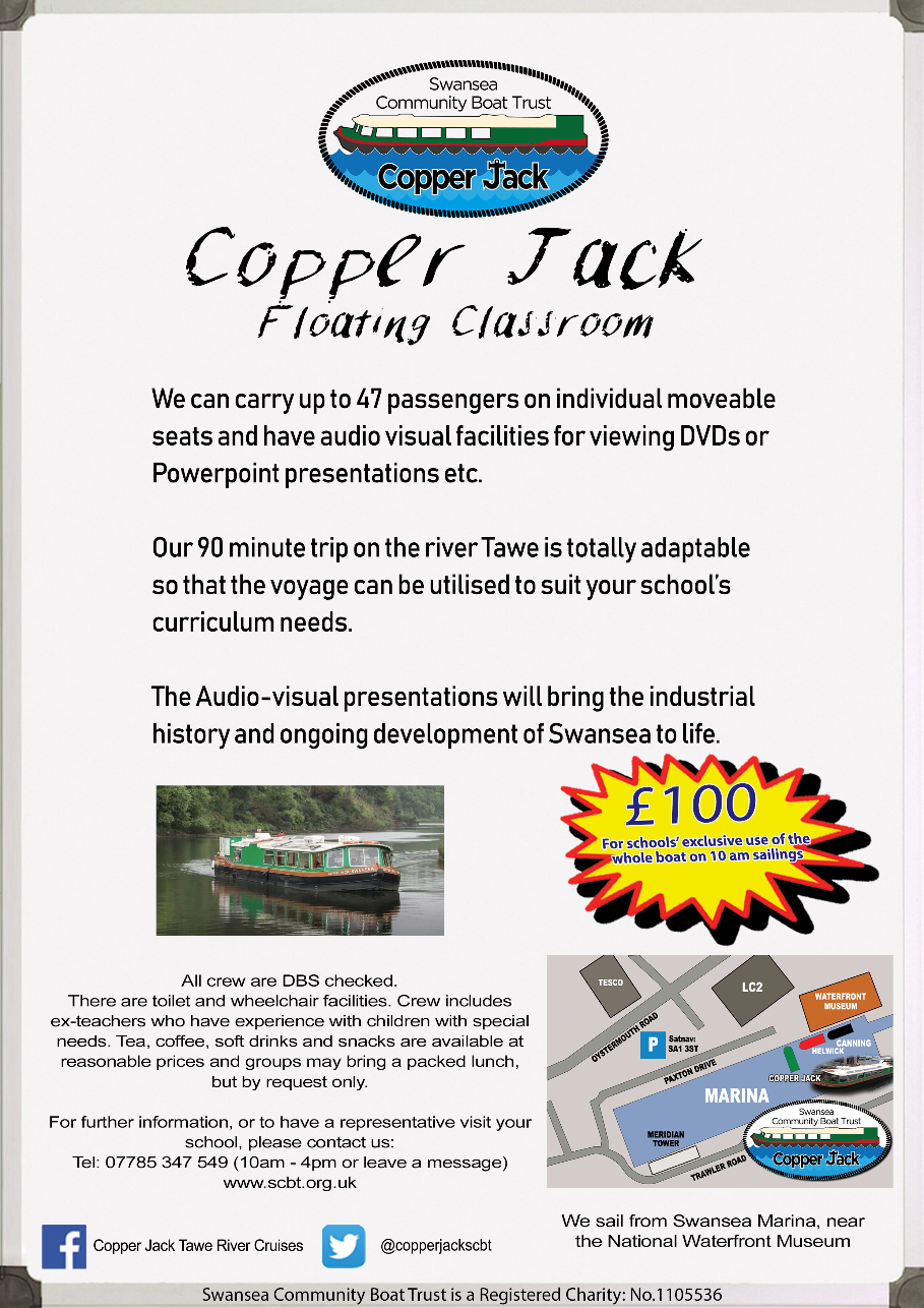 Copper Jack Floating Classroom