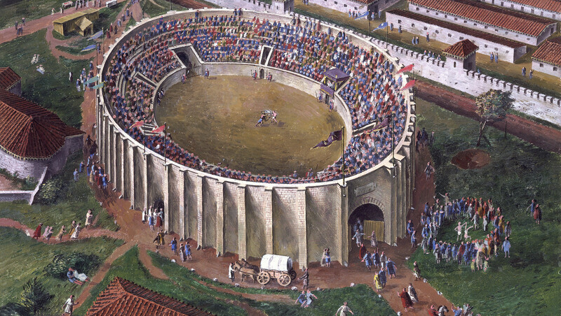 Where Gladiators Fought - Discoveries at Caerleon's Roman Amphitheatre ...