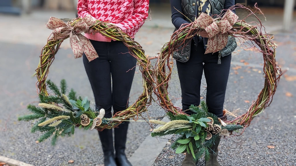Christmas Willow Wreaths | Museum Wales
