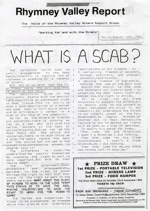 The Miners' Strike - 1984-85